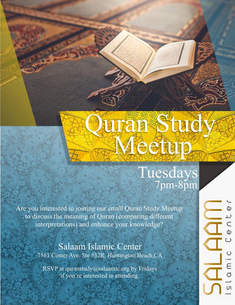 Quran Study - Salaam Islamic Center