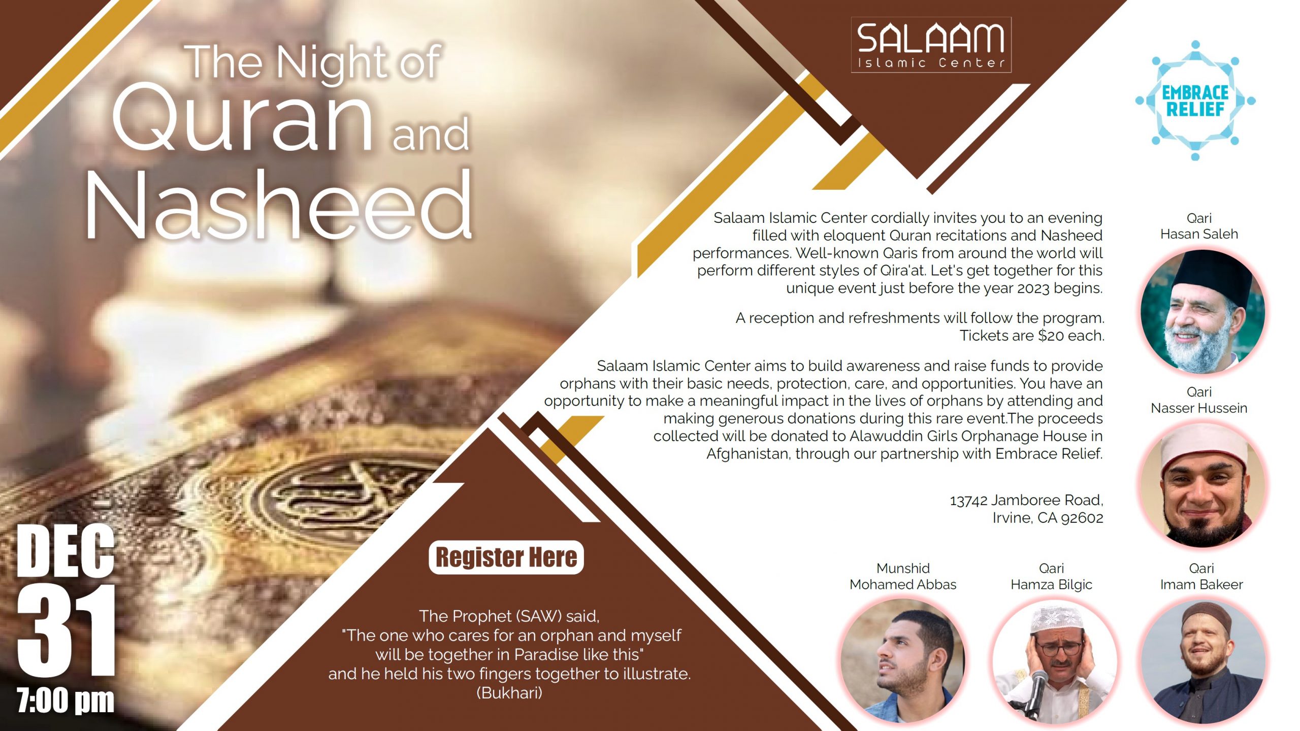 Salaam Islamic Center Home Page - Salaam Islamic Center